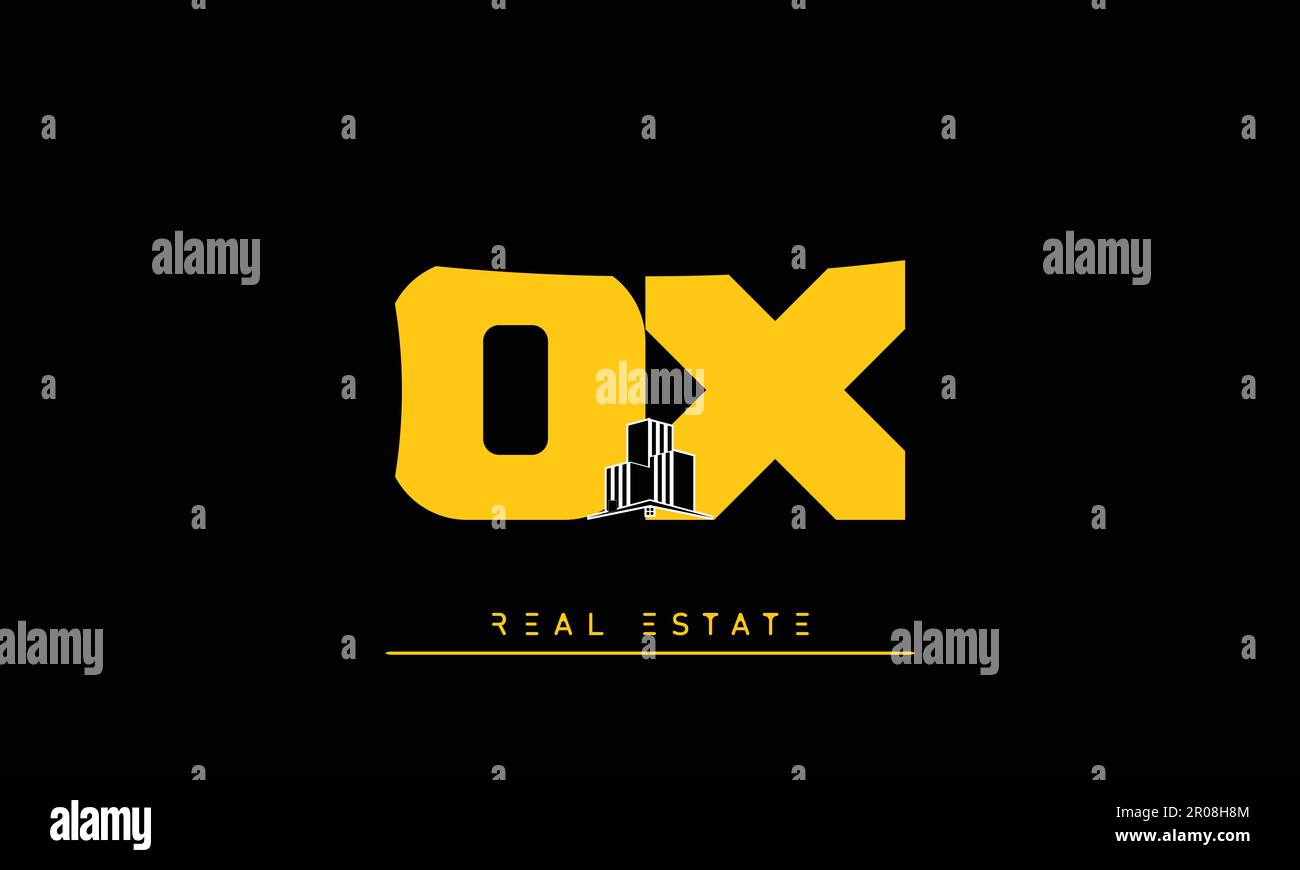 Ox real estate logo hi-res stock photography and images - Alamy