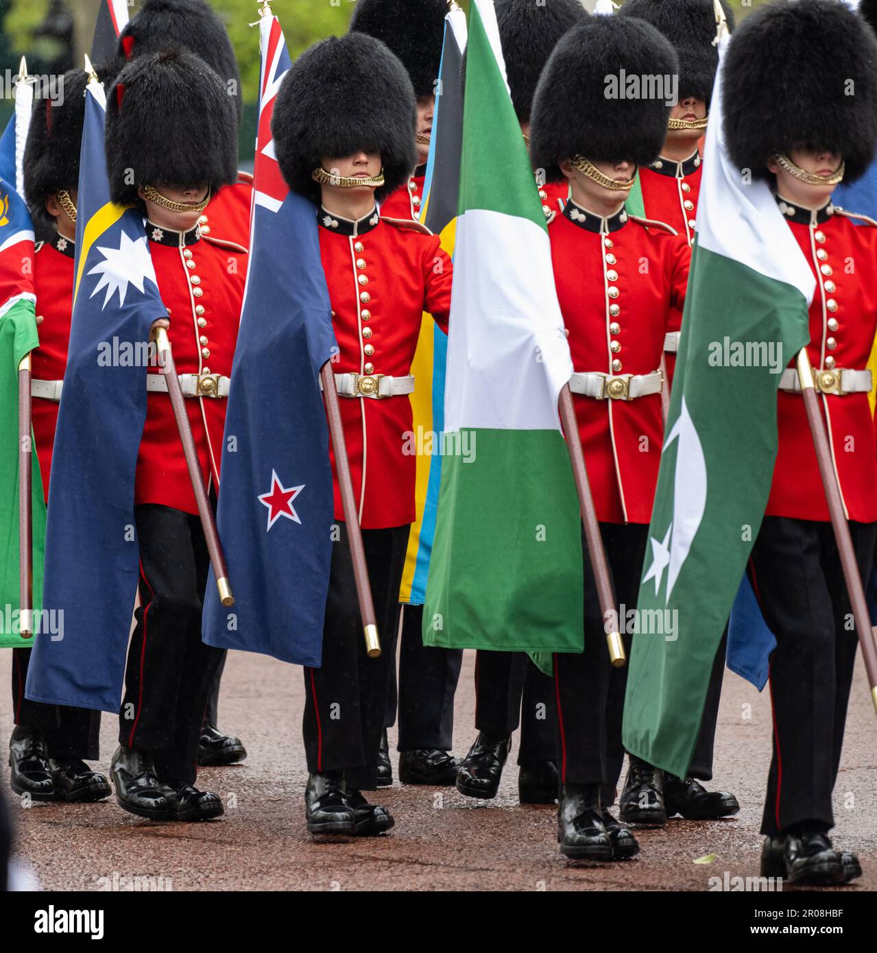 London, UK. 6th May, 2023. Members of the military take part in the ...