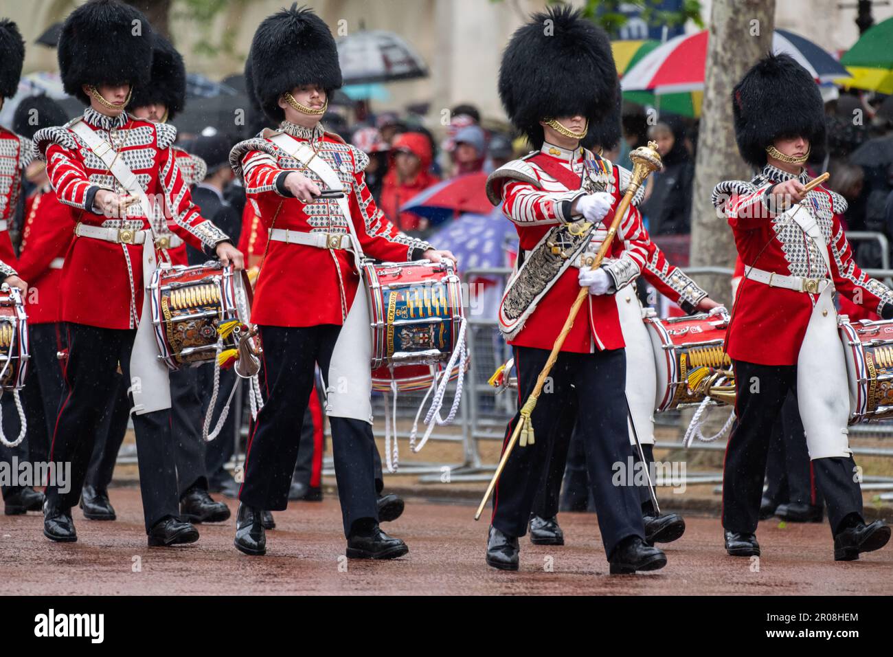 London, UK. 6th May, 2023. Members of the military take part in the ...