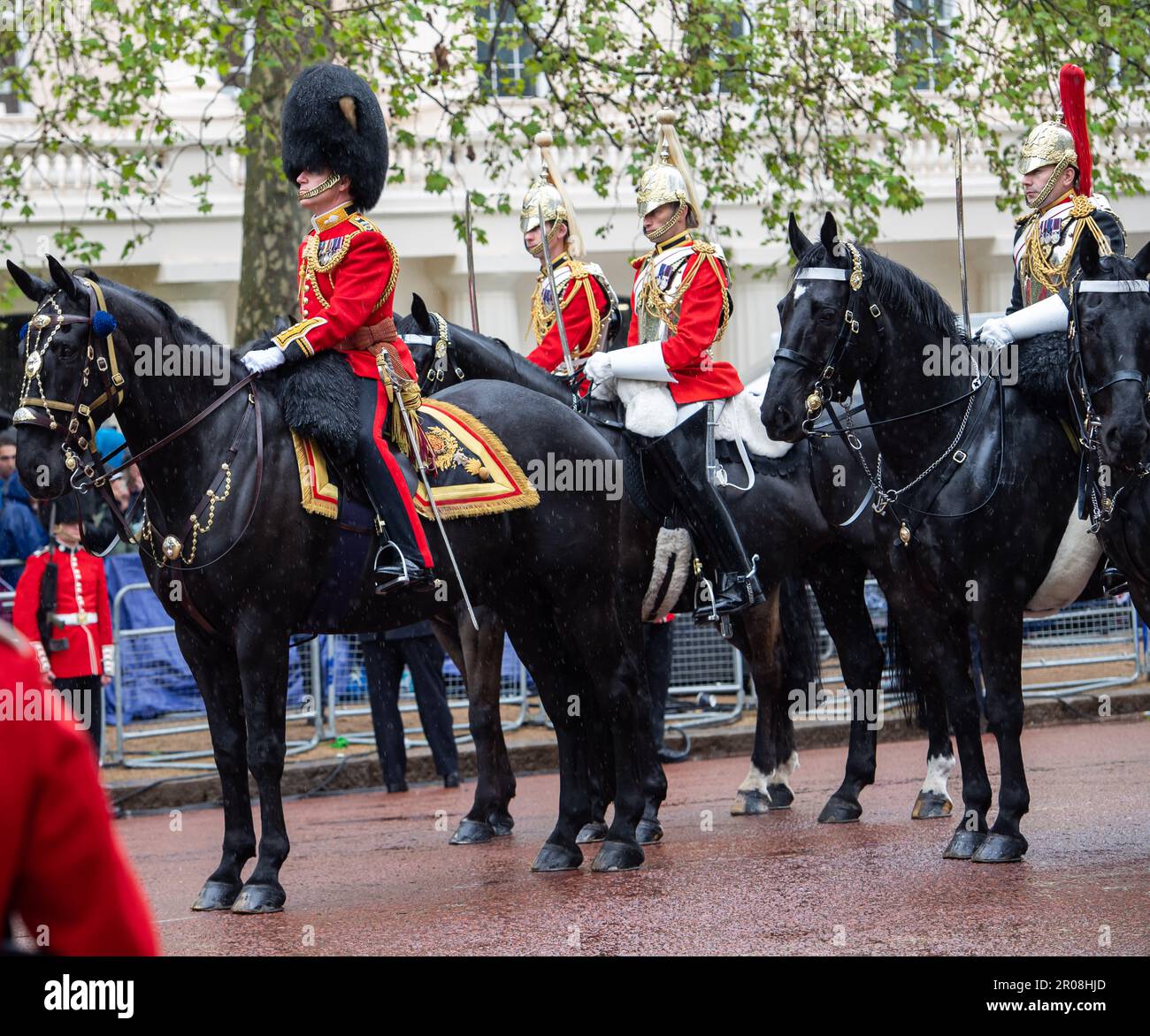 London, UK. 6th May, 2023. Members of the military take part in the ...