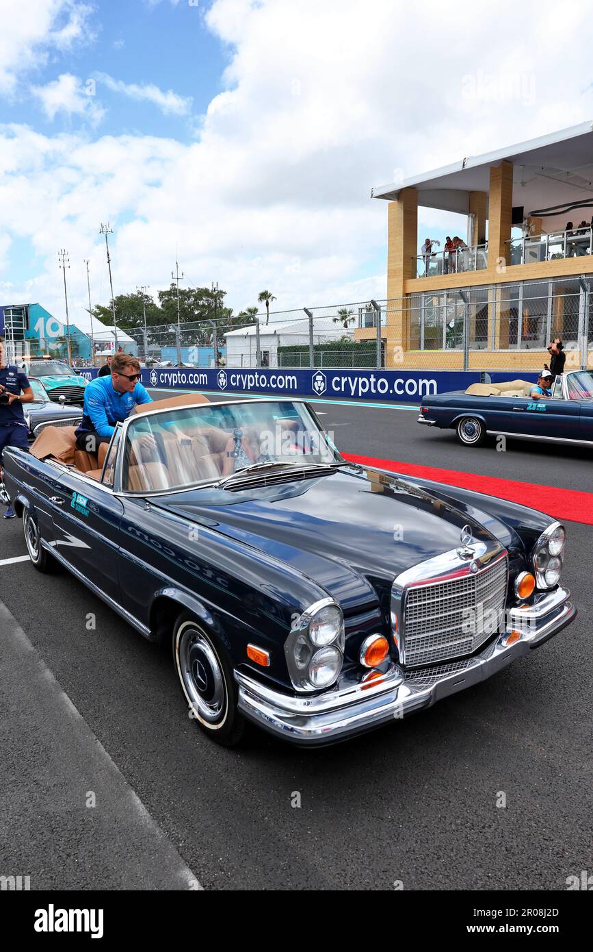Miami, USA. 07th May, 2023. Logan Sargeant (USA) Williams Racing on the ...