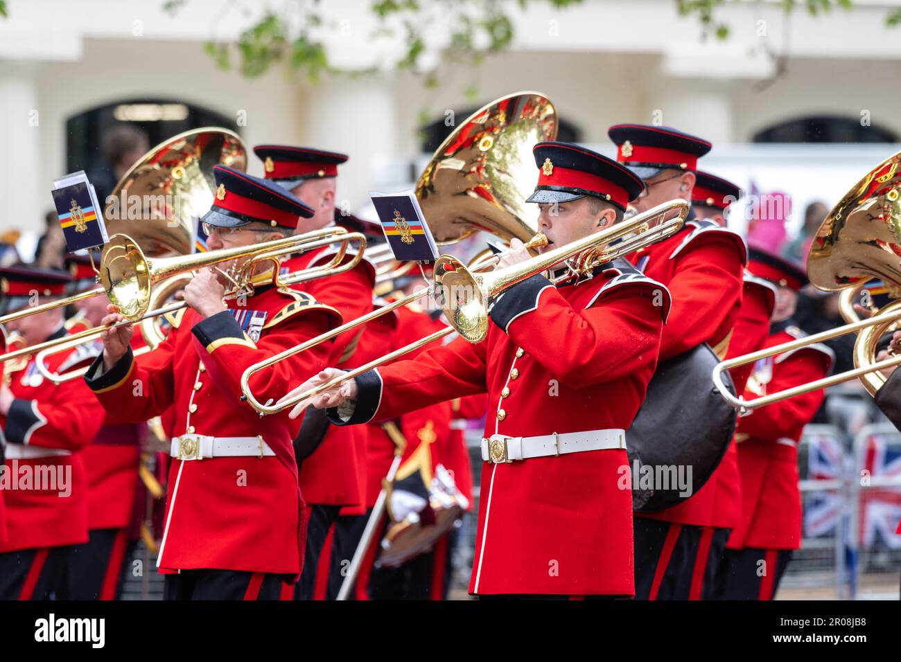 London, UK. 6th May, 2023. Members of the military take part in the ...