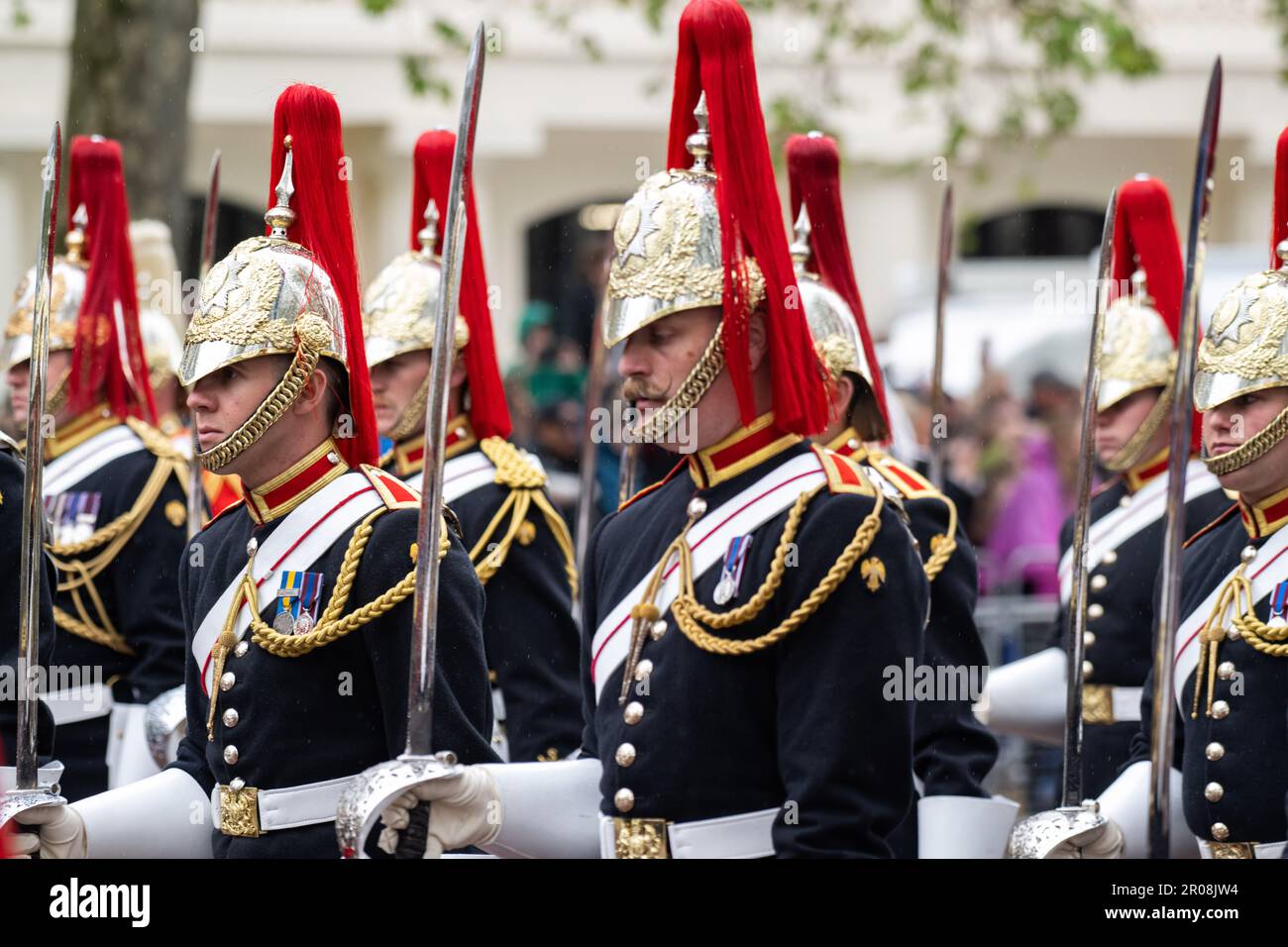 London, UK. 6th May, 2023. Members of the military take part in the ...