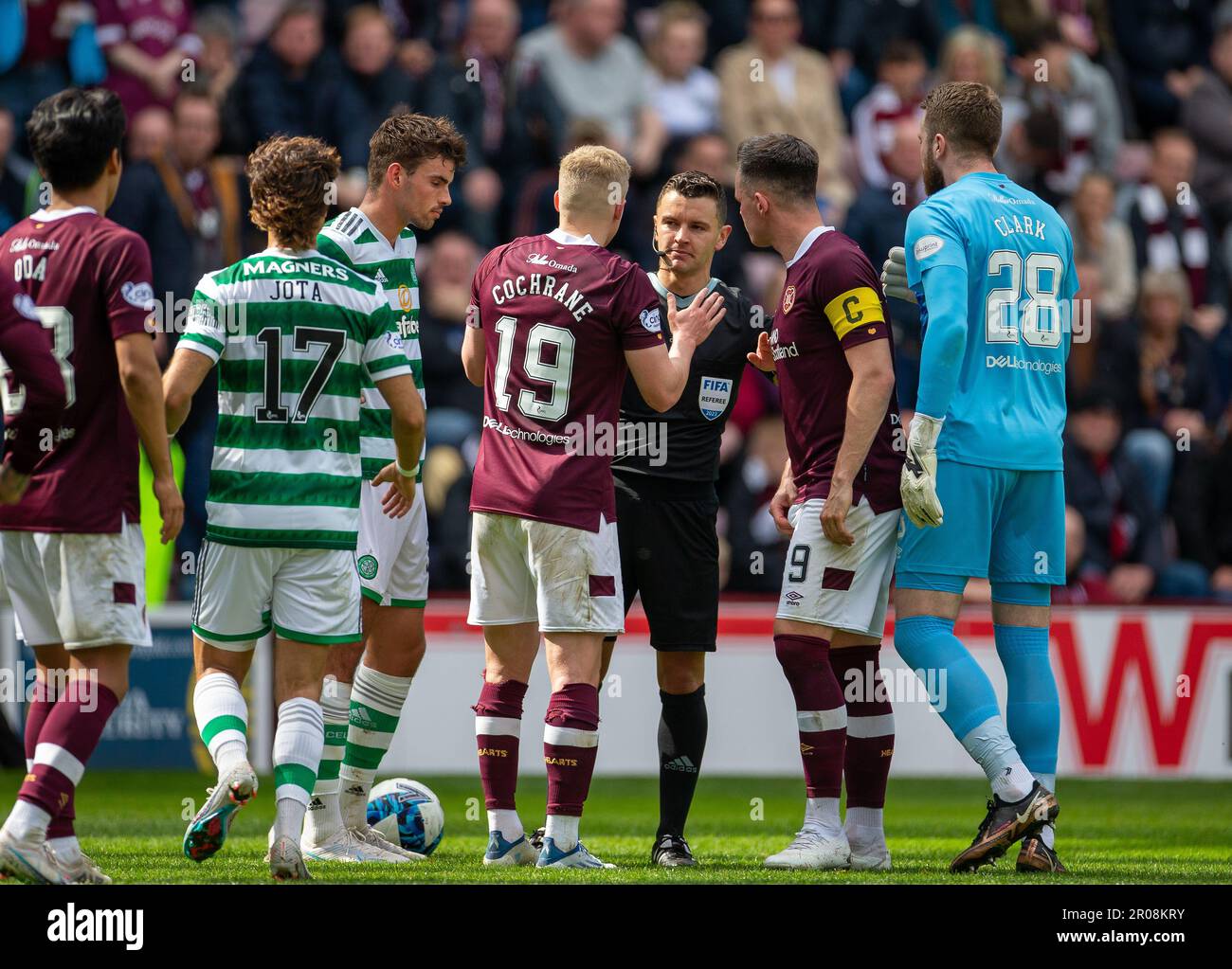 Edinburgh, UK. 07th May, 2023. 7th May 2023; Tynecastle Park, Edinburgh ...