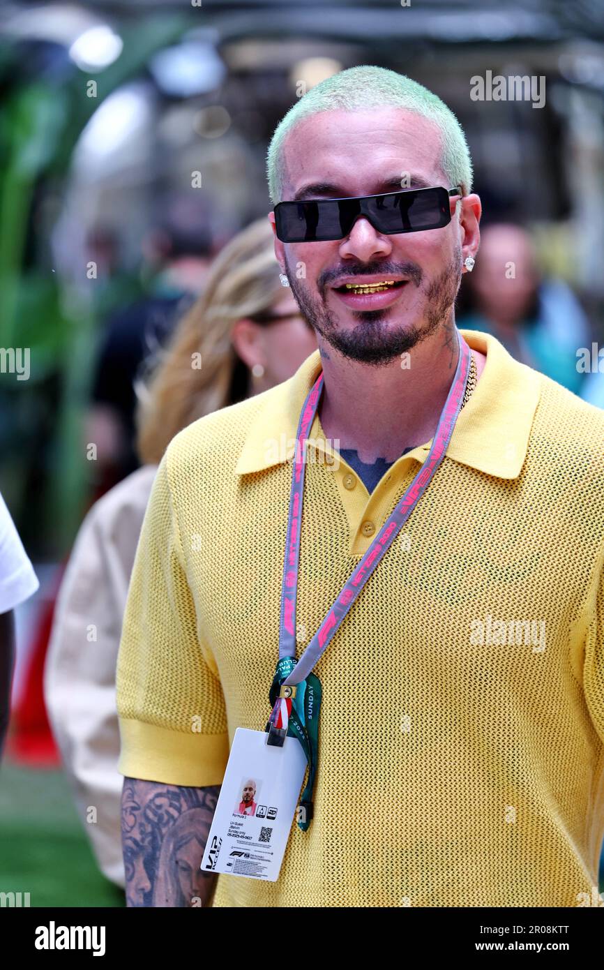 Miami, USA. 07th May, 2023. J Balvin (COL) Singer. 07.05.2023. Formula ...