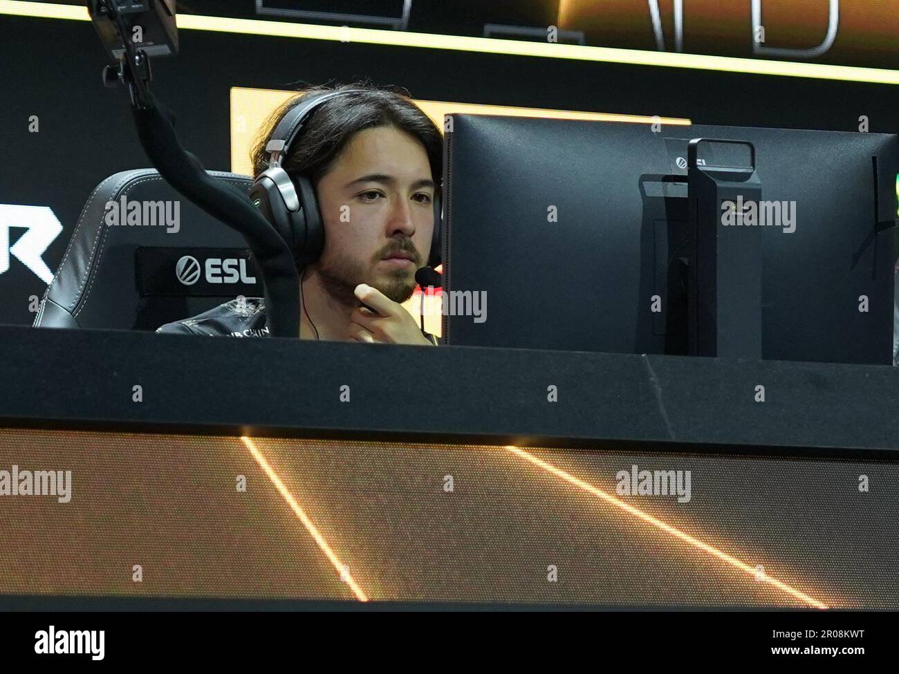 Berlin, Germany. 07th May, 2023. German Dota 2 pro Erik "tOfu" Engel ...