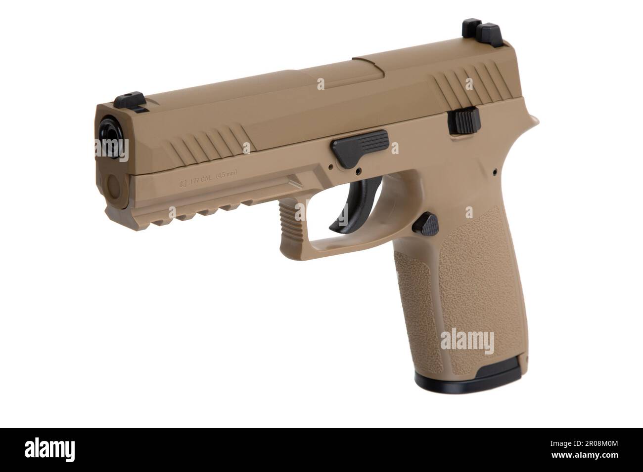 Air gun. Modern pneumatic weapon for air soft, sports and entertainment ...