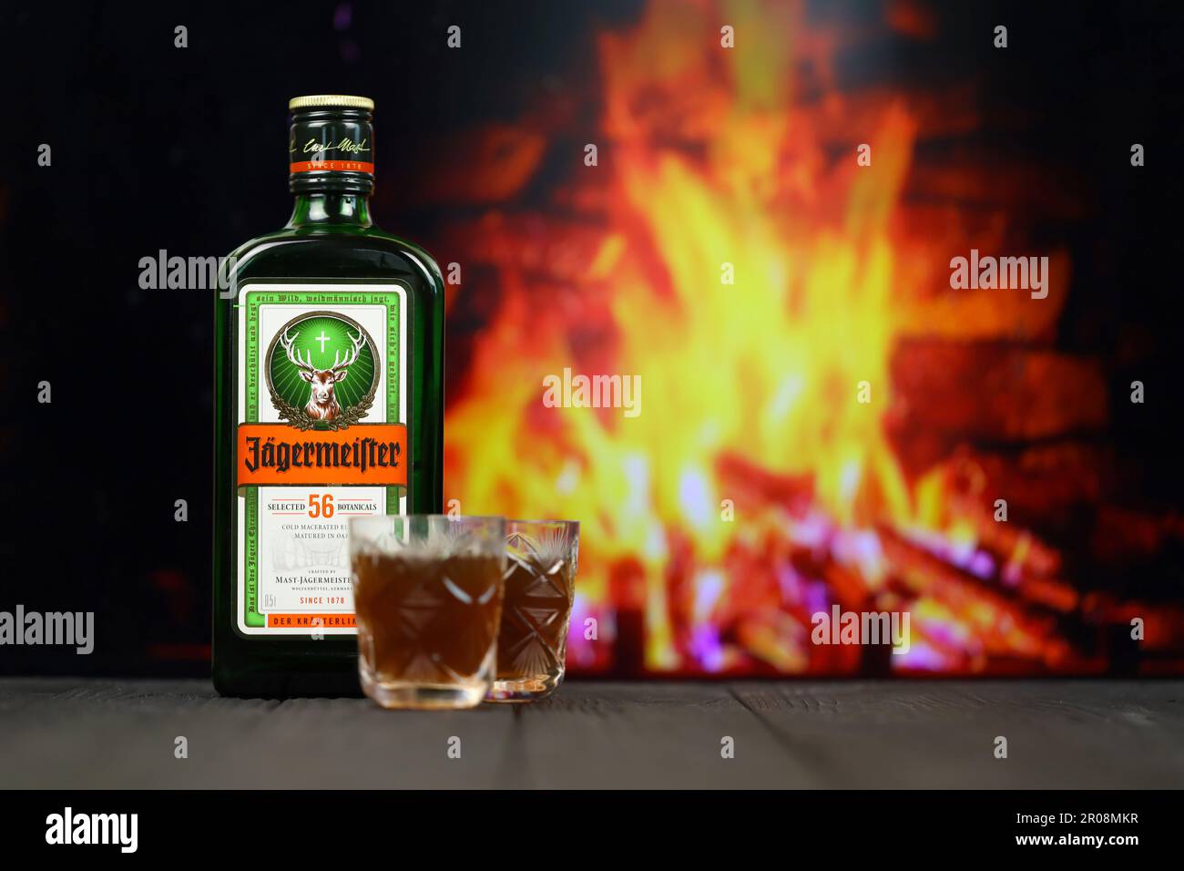 Jagermeister old hi-res stock photography and images - Alamy