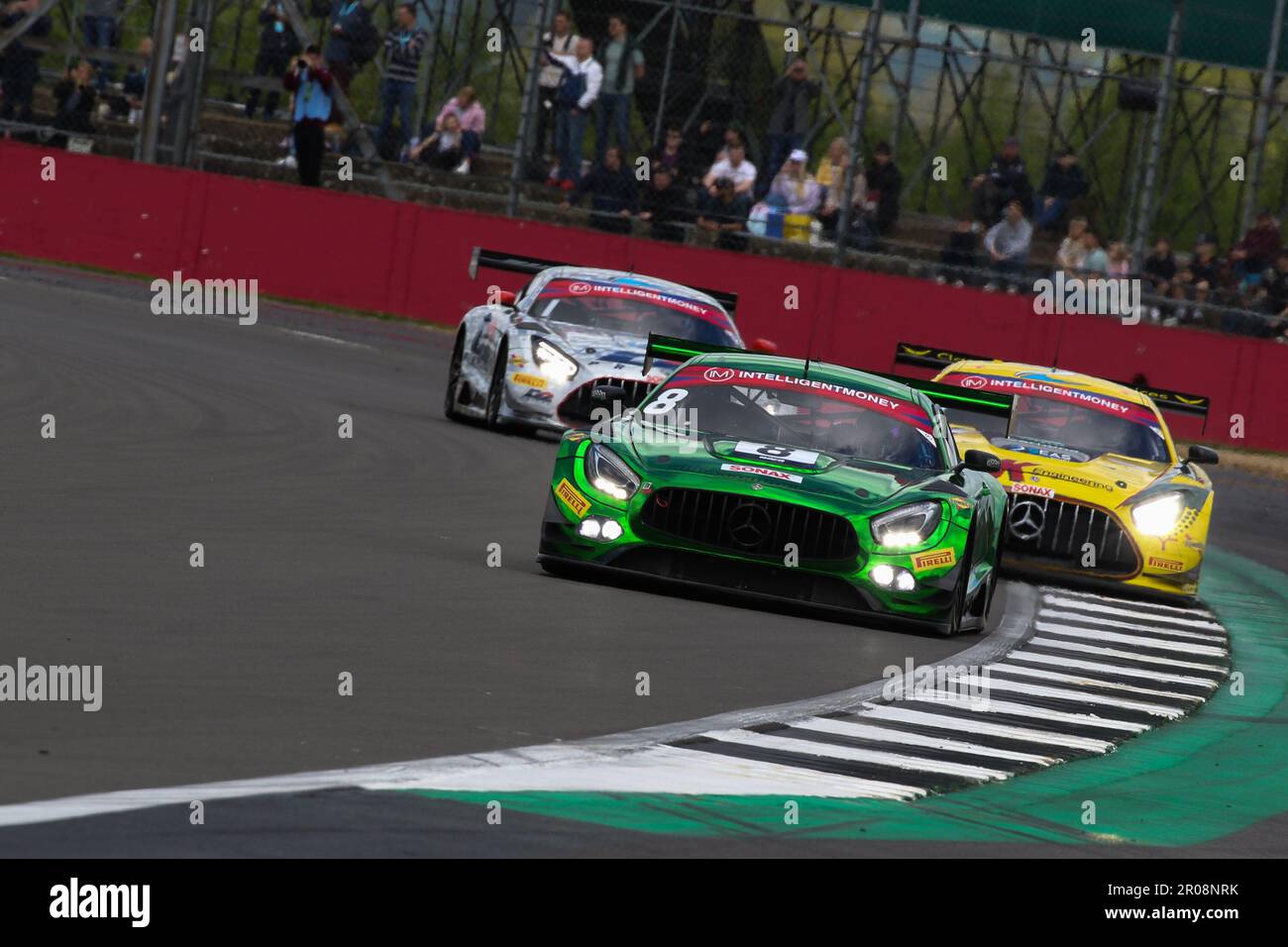 The 8 Team Abba Racing Mercedes Amg Gt3 Driven By Richard Neary And Sam