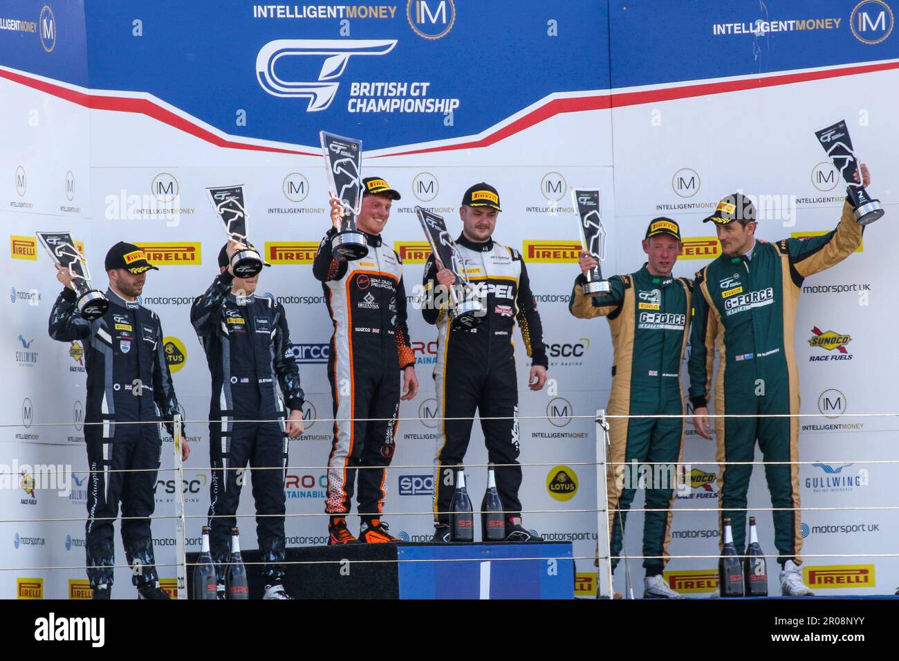 The #90 Optimum Motorsport drivers Jack Brown & Charles Clark GT4 ...