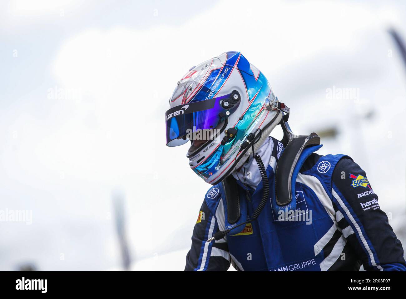 Garage 59 McLaren 720S GT3 Evo driver Marvin Kirchhöfer during round 3 ...