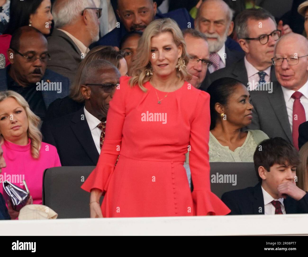 The Duchess of Edinburgh arrives to take her seat in the Royal Box for ...