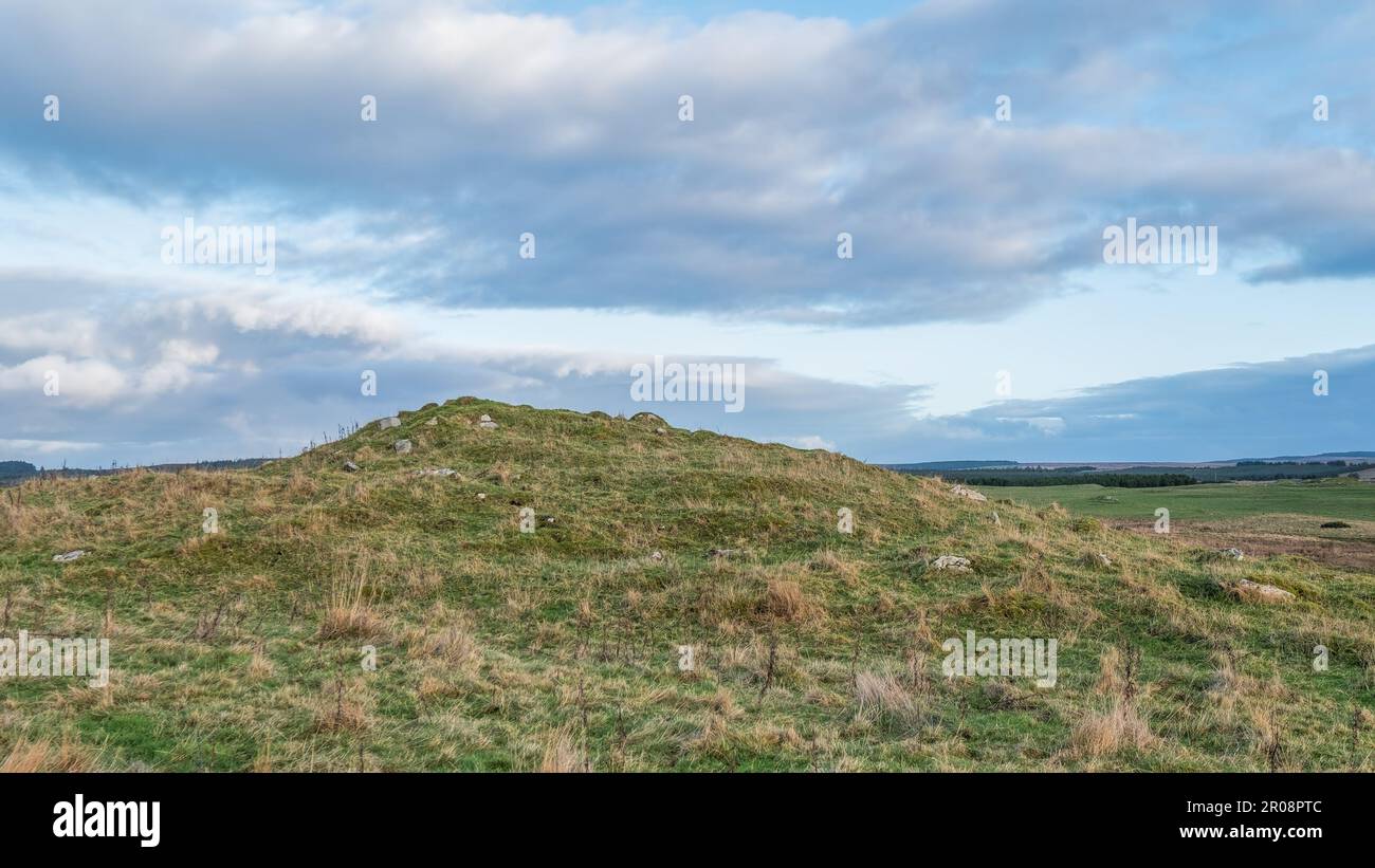 Usshilly Tulloch broch, The Tulloch Stock Photo - Alamy