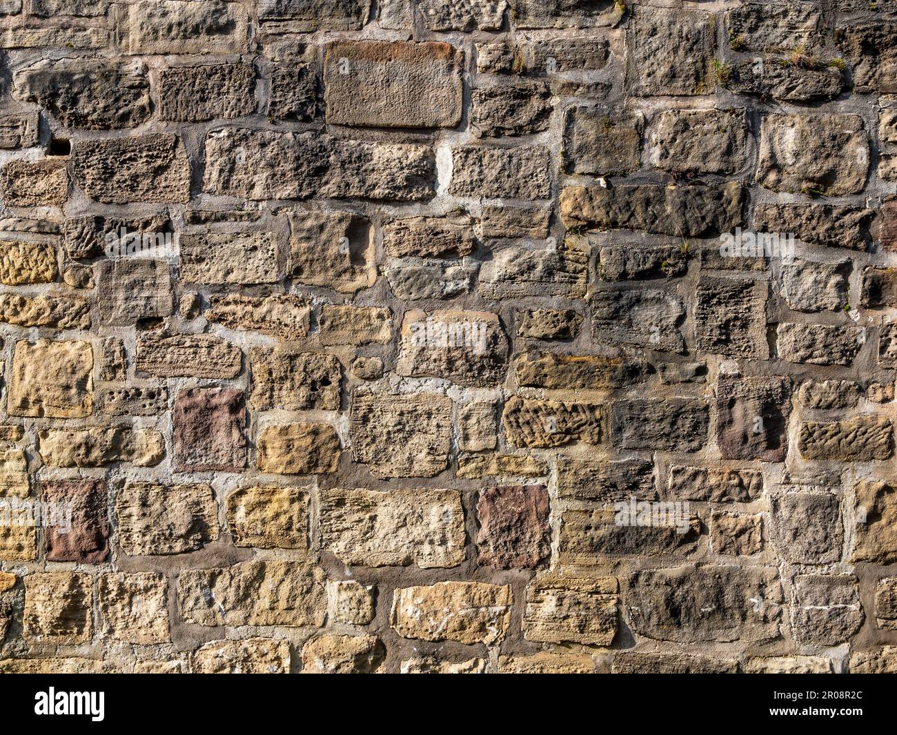 Medieval city wall as texture, background Stock Photo - Alamy