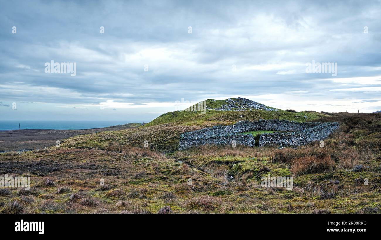Upper Borgue broch Stock Photo - Alamy