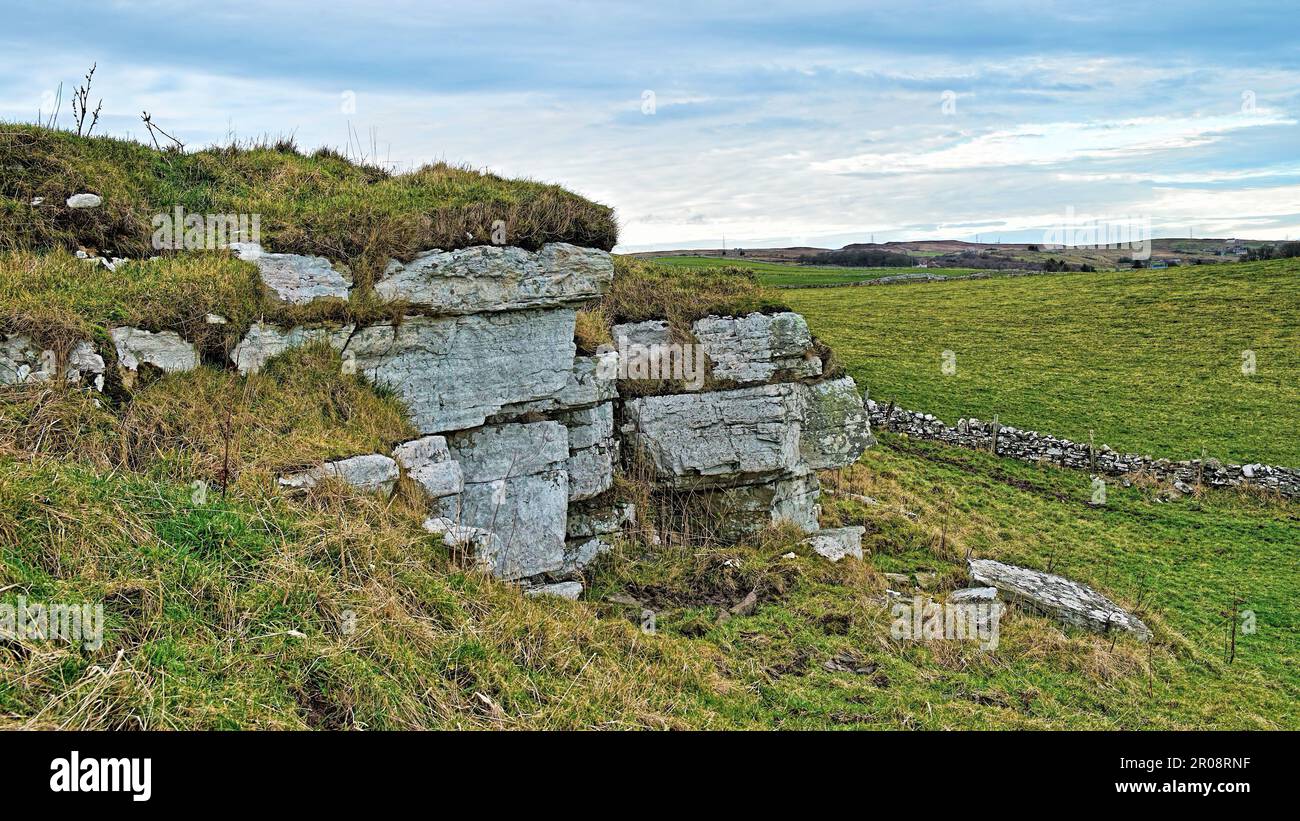 Upper Latheron broch Stock Photo - Alamy