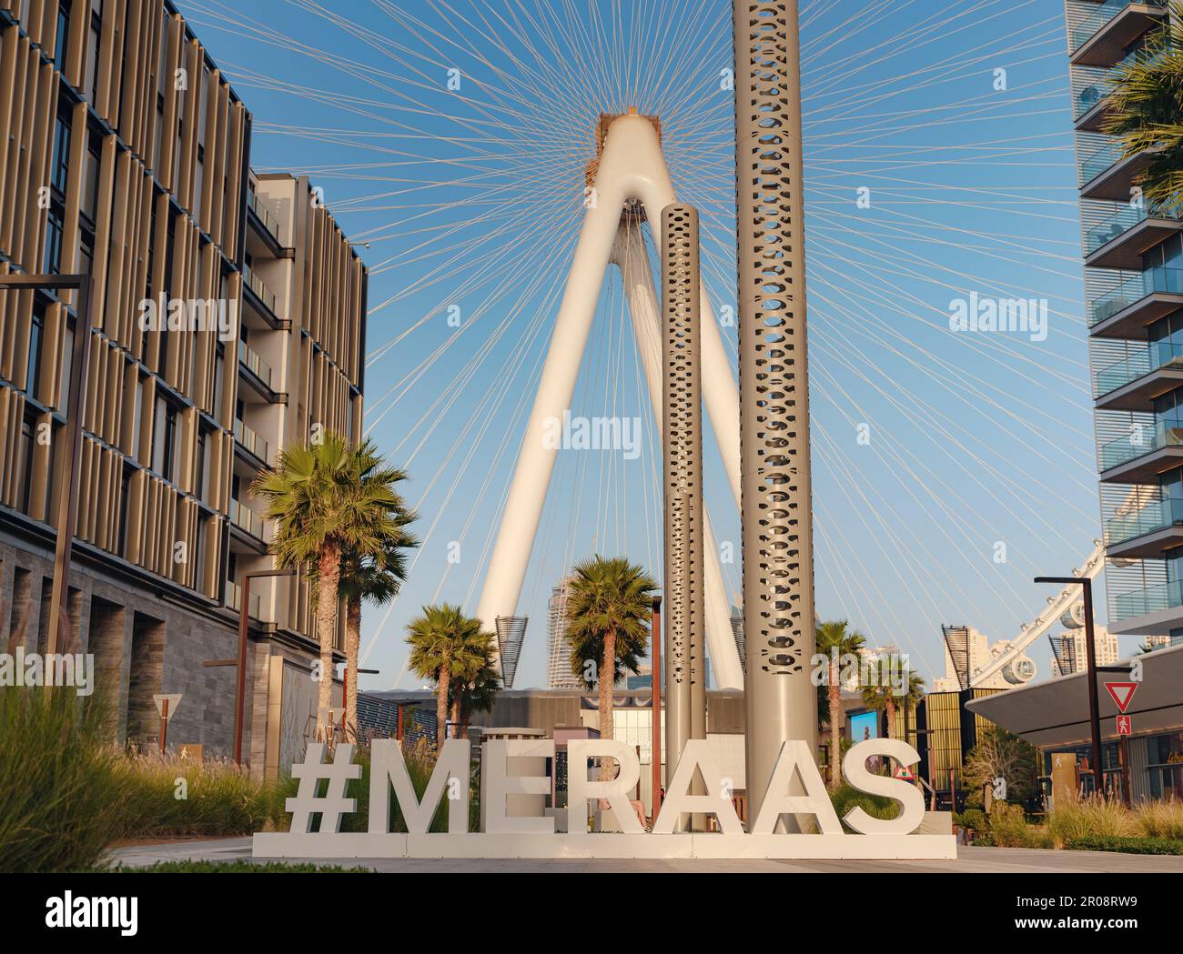 Dubai, United Arab Emirates, March 26, 2023: sunset view of tallest ...