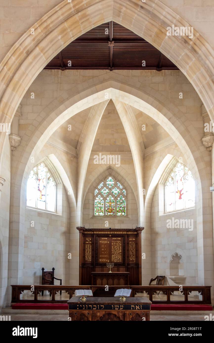 The apse of the Christ Church, also called the Church of the Messiah or ...