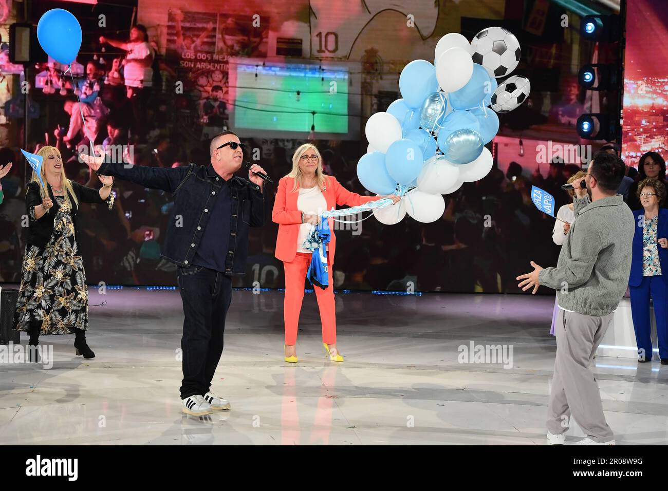 Rome, Italy. 07th May, 2023. Rome : Rai studios ex Dear . Sunday at ...