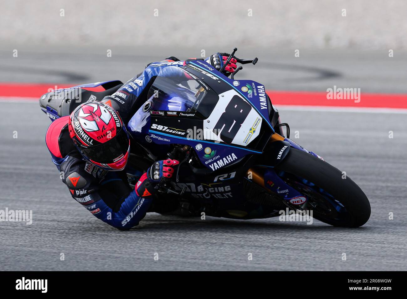 BARCELONA, SPAIN - MAY 07: Bradley Ray from GBR of Yamaha Motoxracing ...