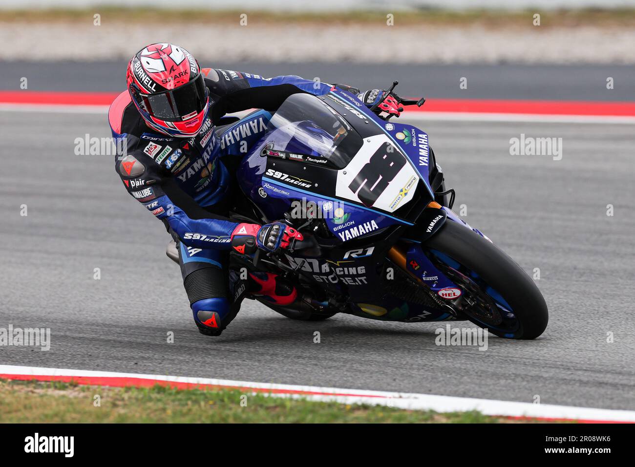BARCELONA, SPAIN - MAY 07: Bradley Ray from GBR of Yamaha Motoxracing ...