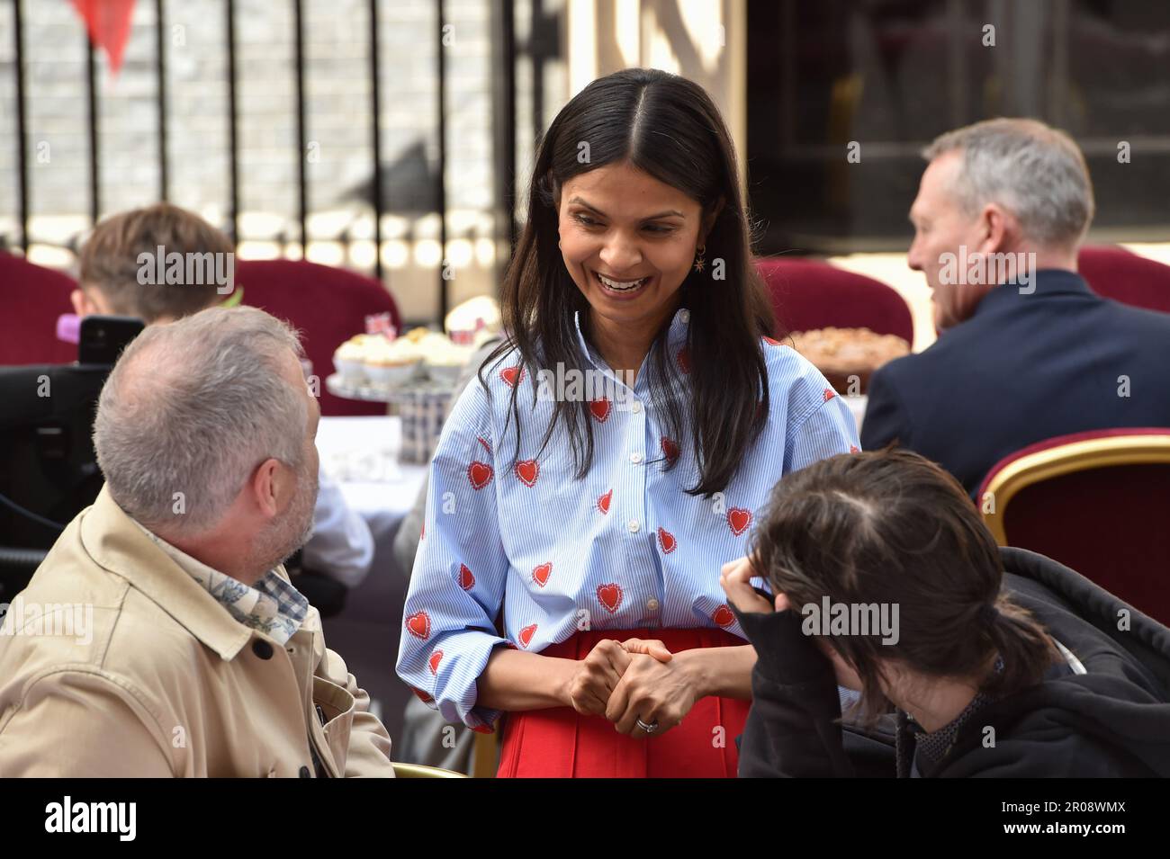 London, England, UK. 7th May, 2023. AKSHATA MURTY engaged in ...