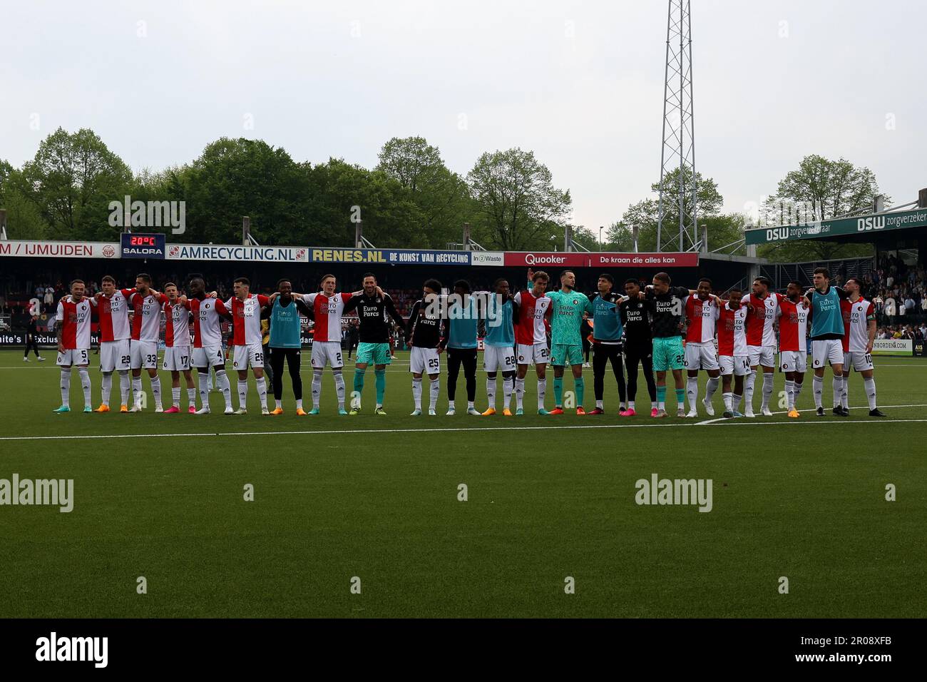 ROTTERDAM, NETHERLANDS - MAY 7: Quilindschy Hartman of Feyenoord ...