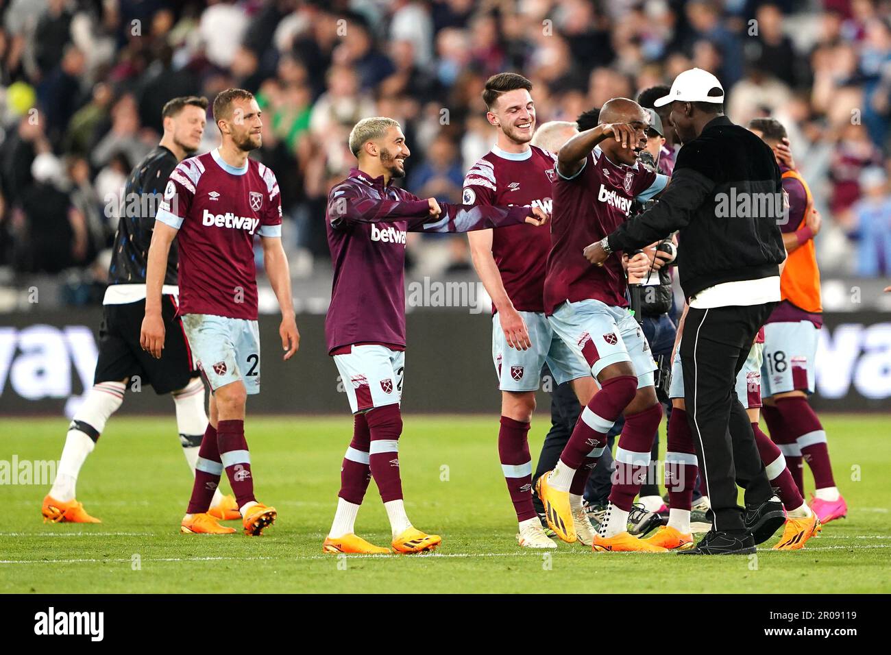Premier league west ham players 2023 hi-res stock photography and images - Alamy