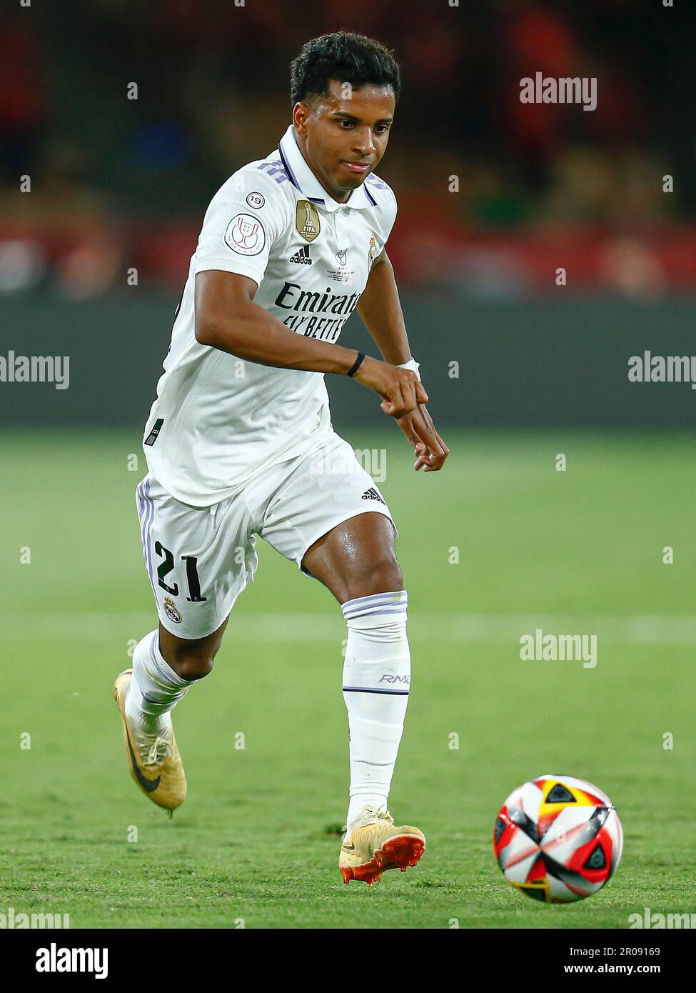 Rodrygo Goes of Real Madrid during the Copa del Rey match between Real ...
