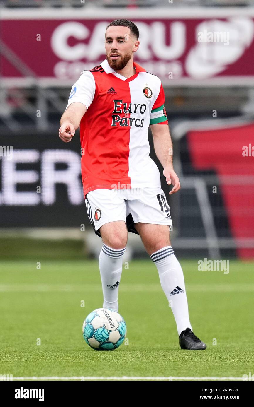 Rotterdam, Netherlands. 07th May, 2023. Rotterdam - Orkun Kokcu of Feyenoord during the match ...