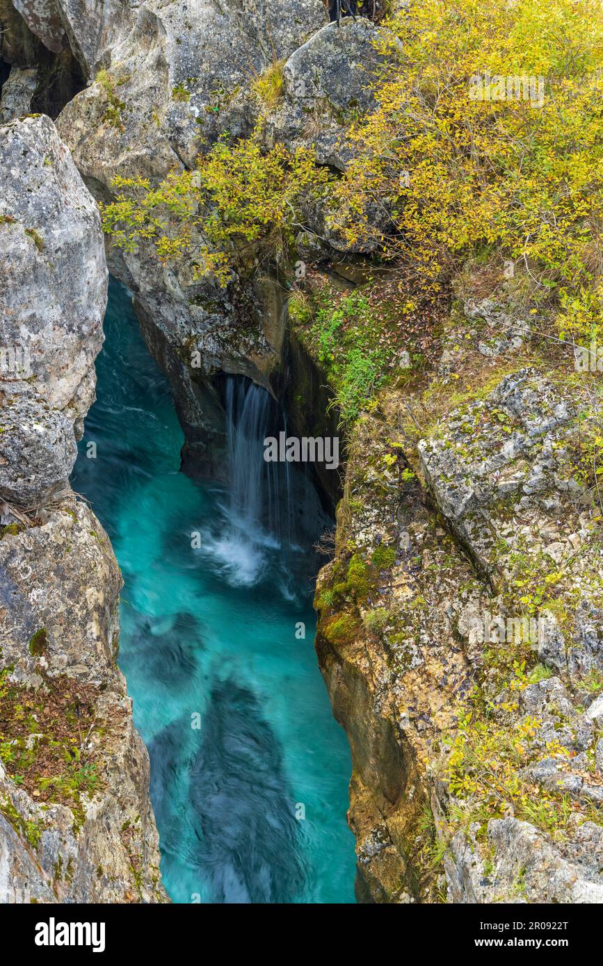 Great Soca Gorge (Velika korita Soce), Triglavski national park ...