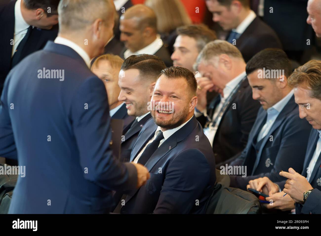 Bucharest, Romania - October 18, 2022: 2023 Under-21 EURO final ... Bucharest, Romania - October 18, 2022: 2023 Under-21 EURO final ...