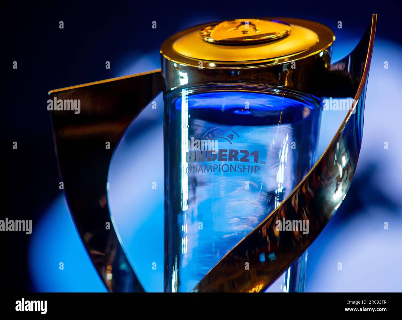 Bucharest, Romania - October 18, 2022: 2023 Under-21 EURO final ... Bucharest, Romania - October 18, 2022: 2023 Under-21 EURO final ...