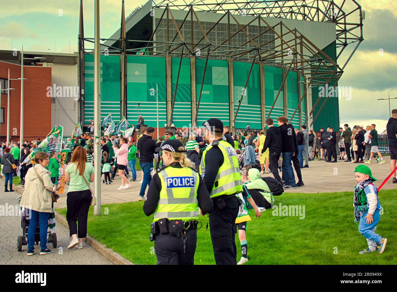 Glasgow, Scotland, UK 7th May, 2023. Celtic park championship ...