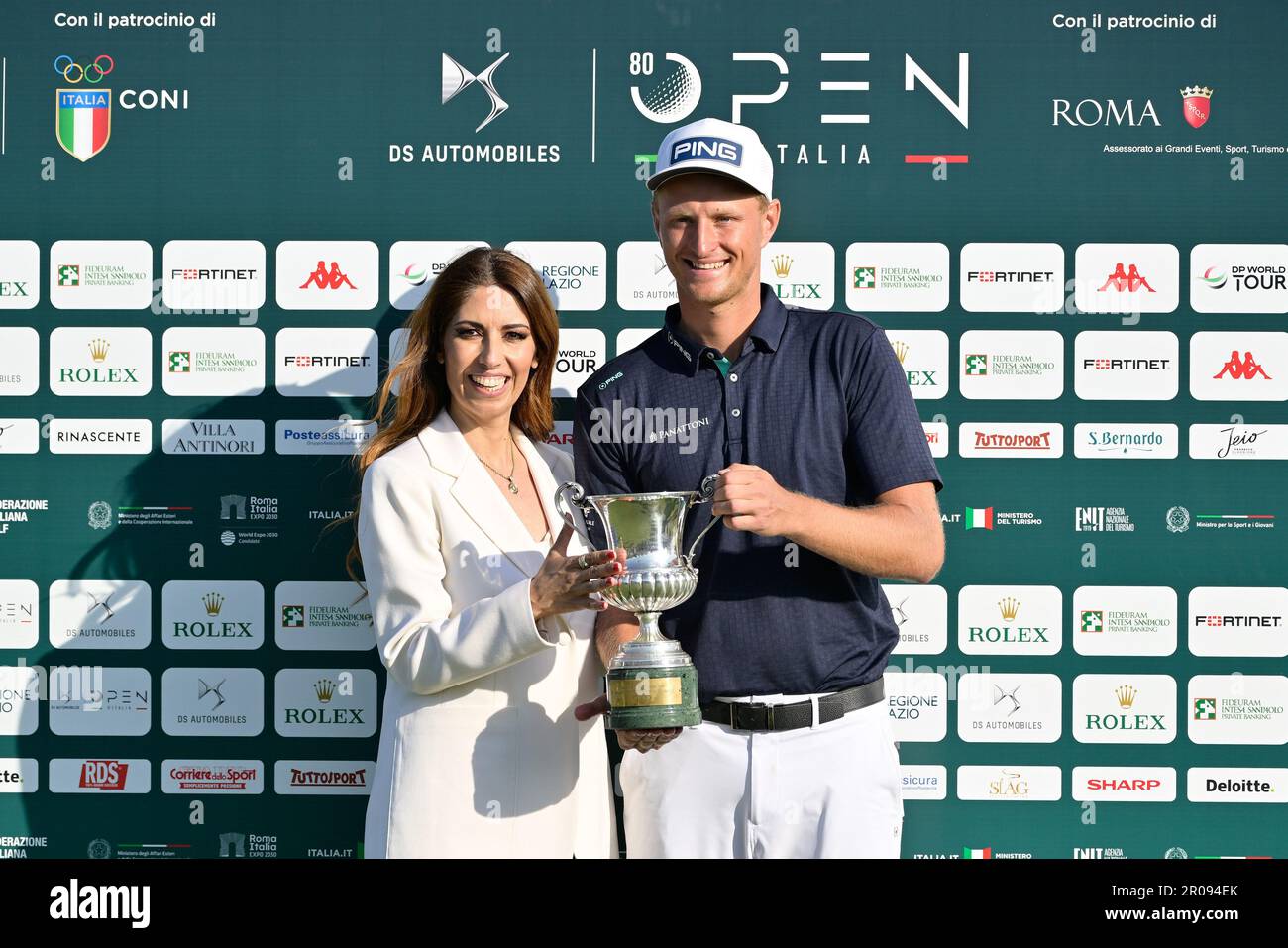 Rome, Italy. 07th May, 2023. Laviani Biagiotti with Adrian Meronk (POL ...