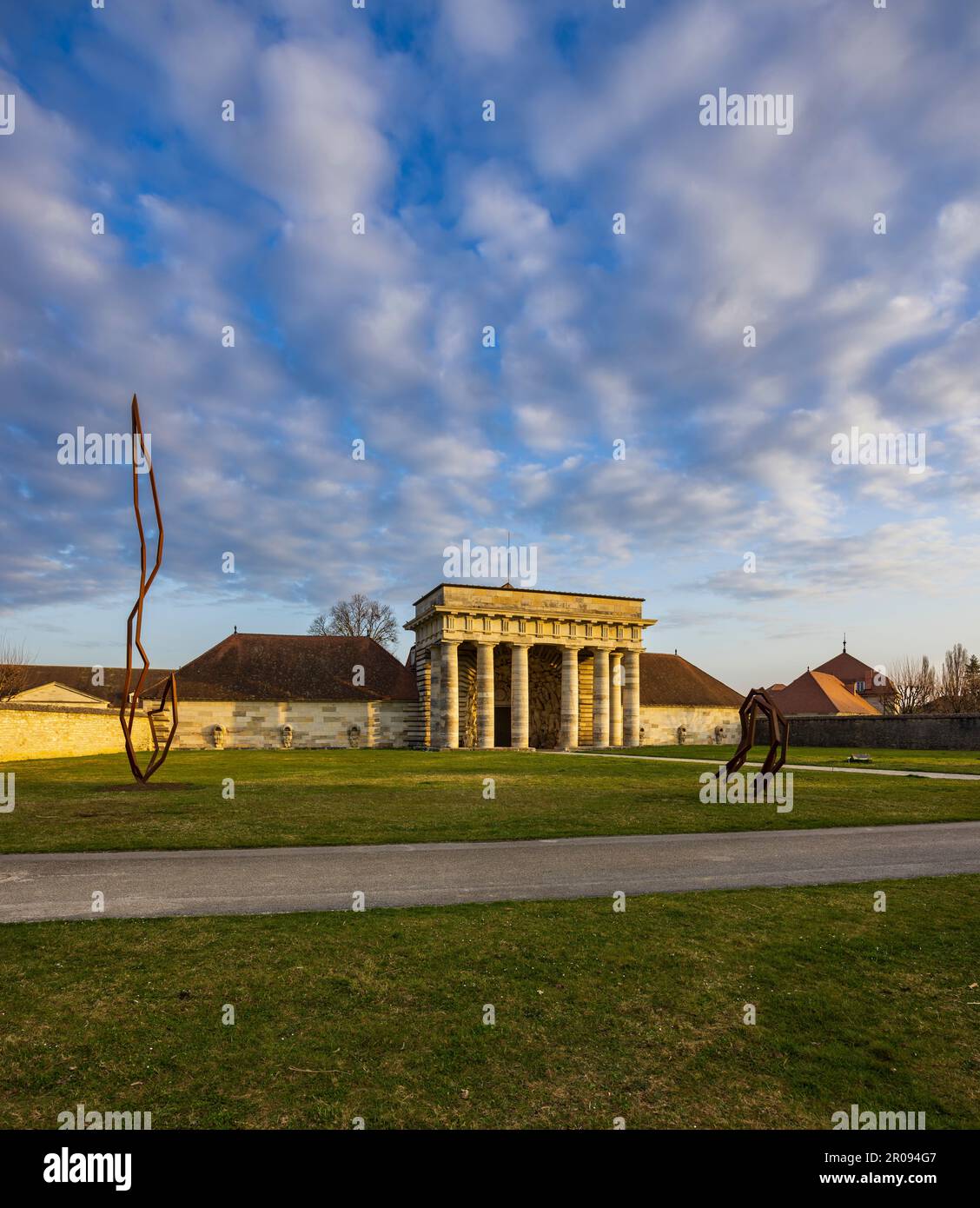 Royal salt work complex in Arc-et-Senans, UNESCO World Heritage Site ...