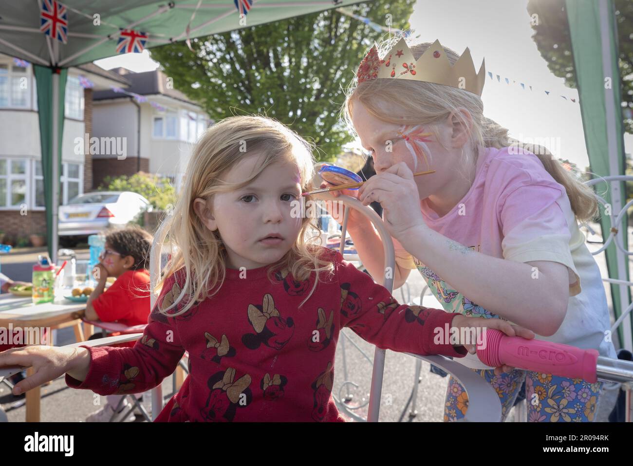 Celebrate the coronation of king charles iii hi-res stock photography ...