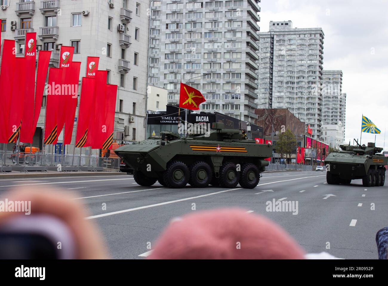 Moscow, Russia. 07th May, 2023. VPK-7829 Bumerang, a Russian modular ...