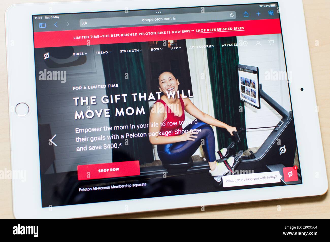 Peloton website hi-res stock photography and images - Alamy