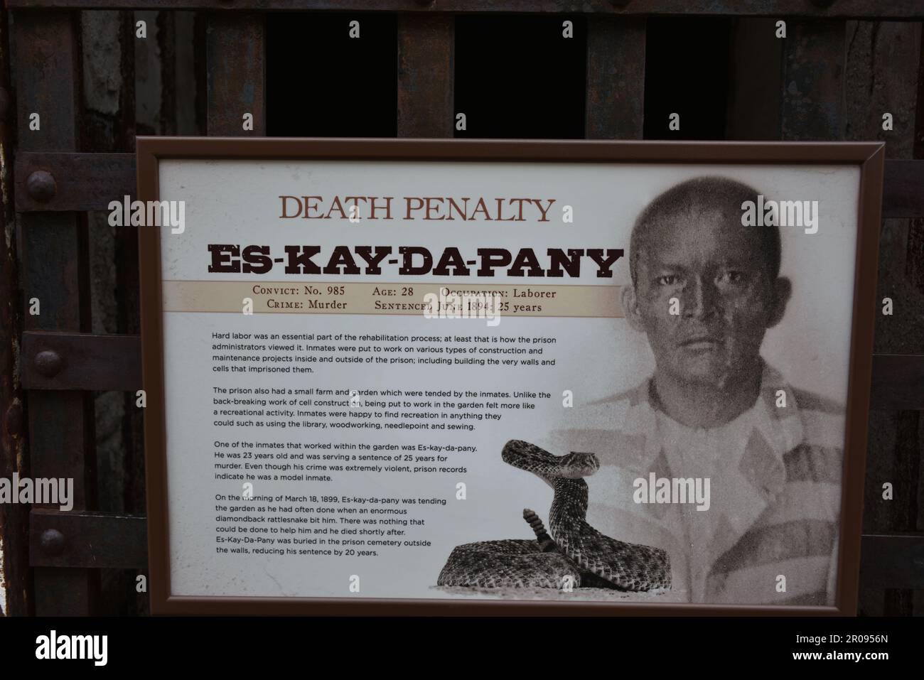 Yuma, AZ., U.S.A. 3/15/2023. Arizona’s Yuma Territorial Prison State ...