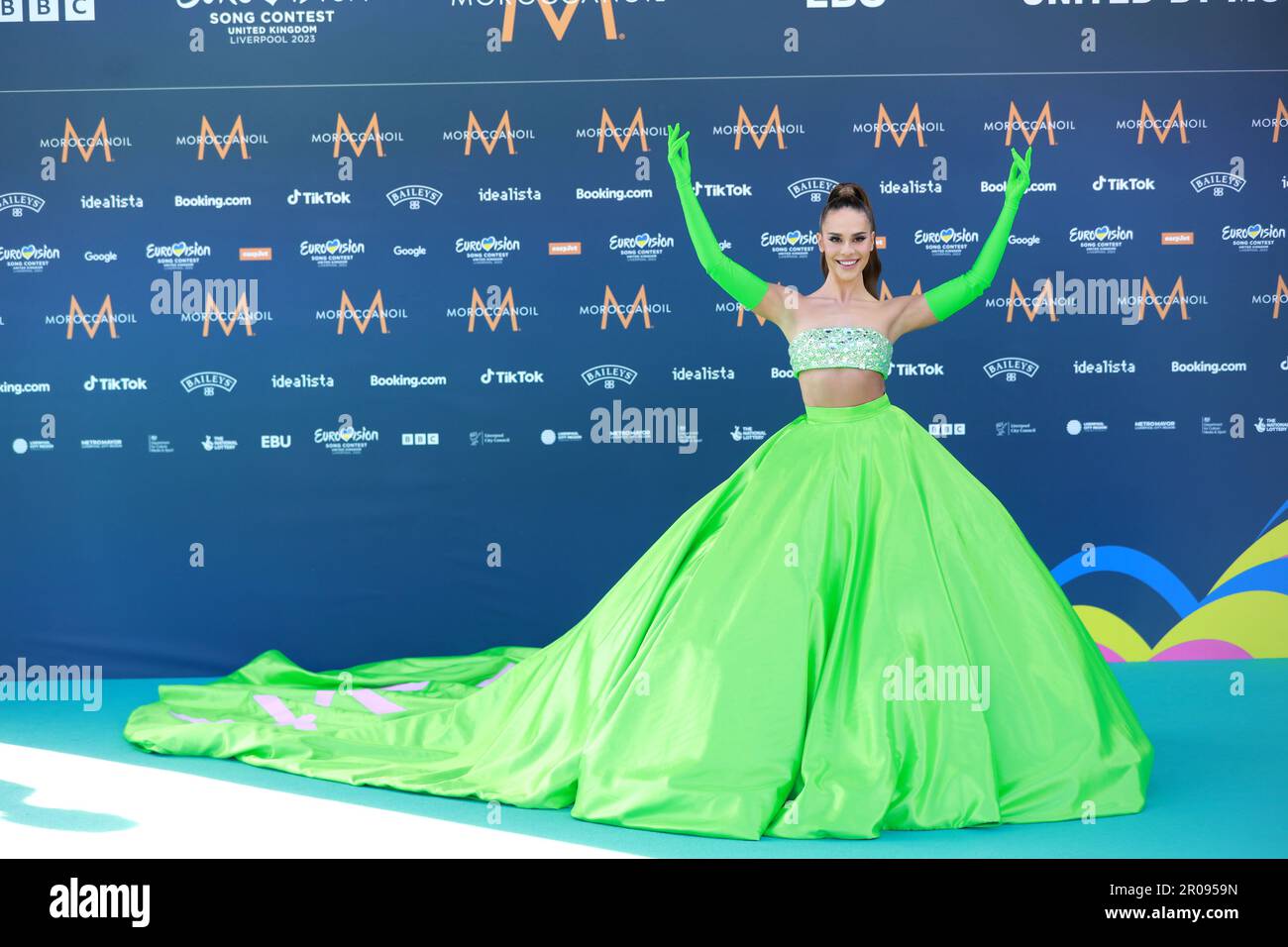 Liverpool, UK. 07th May, 2023. Blanka attending the National Lottery's ...