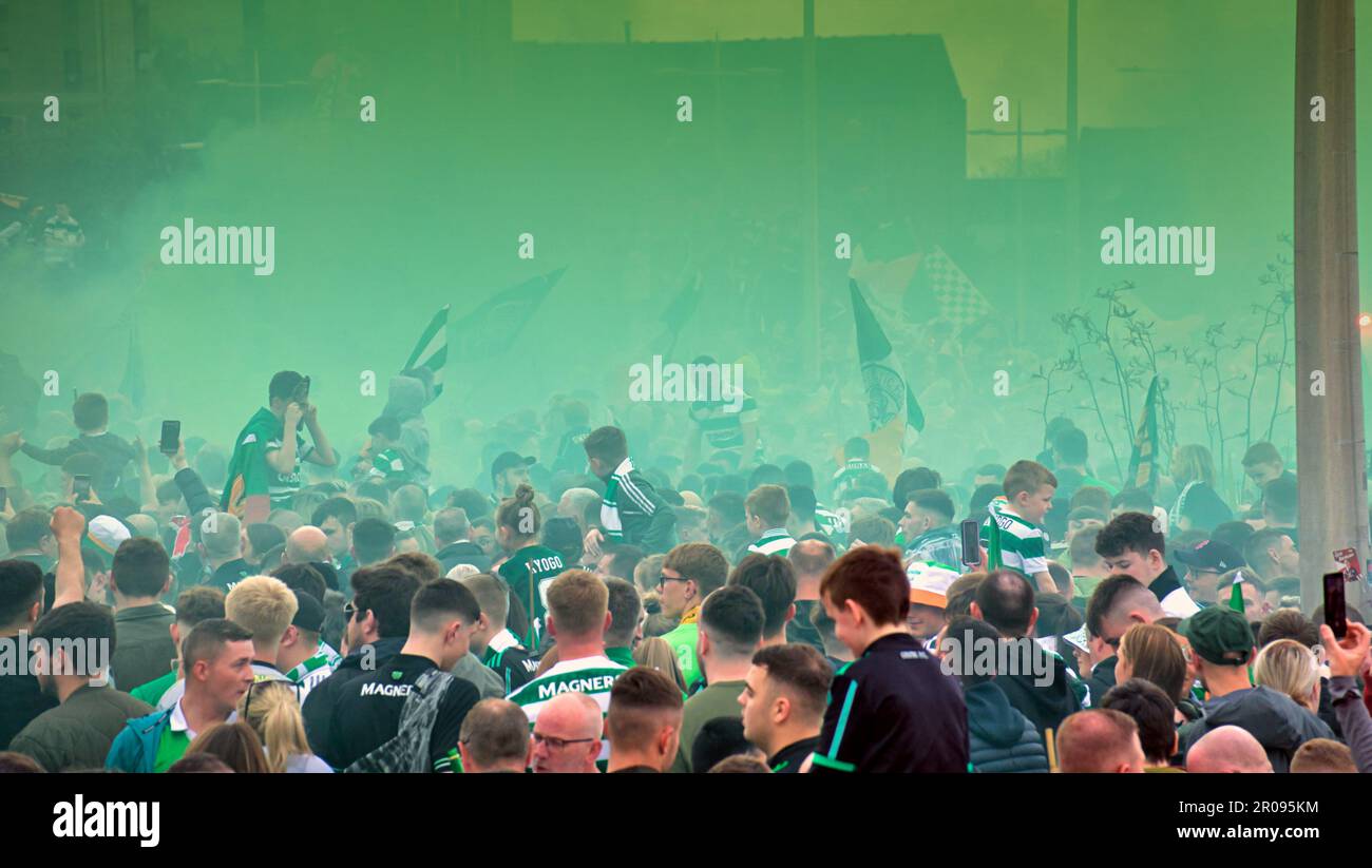 Glasgow, Scotland, UK 7th May, 2023. Celtic park championship ...