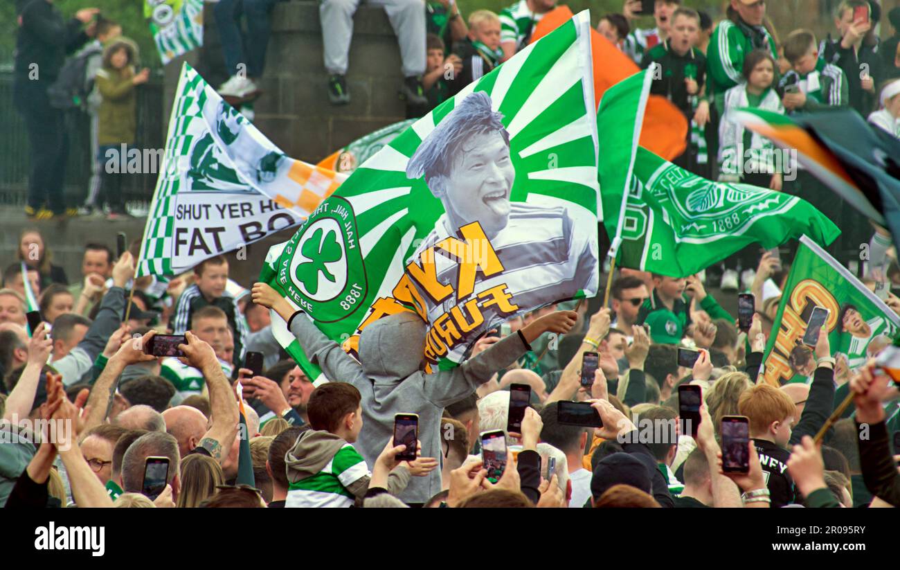 Glasgow, Scotland, UK 7th May, 2023. Celtic park championship ...