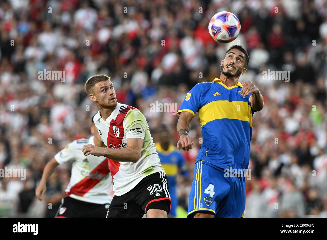 Buenos Aires, Argentina. 07th May, 2023. Monumental de Nunez Stadium ...
