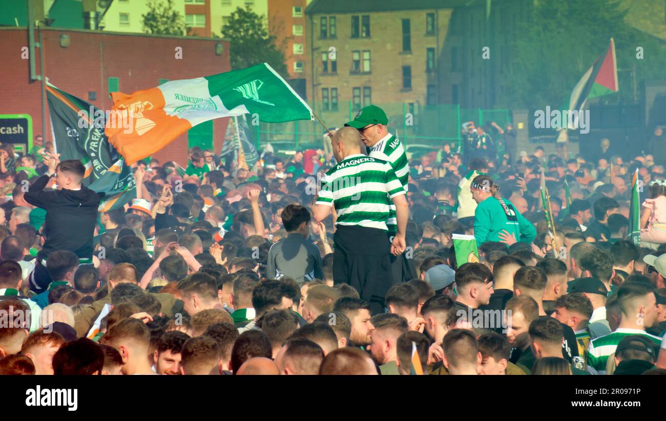 Glasgow, Scotland, UK 7th May, 2023. Celtic park championship ...