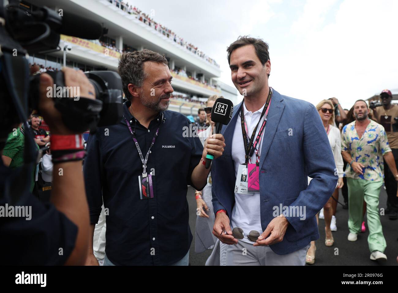 Miami, USA. 07th May, 2023. Roger Federer (SUI) Tennis Player on the ...