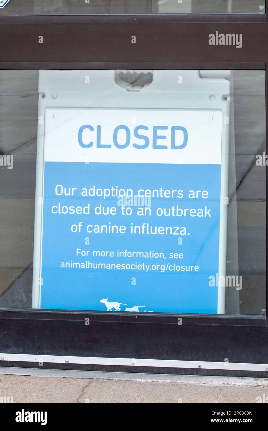 Woodbury, Minnesota. Animal humane sociiety closed due to canine ...