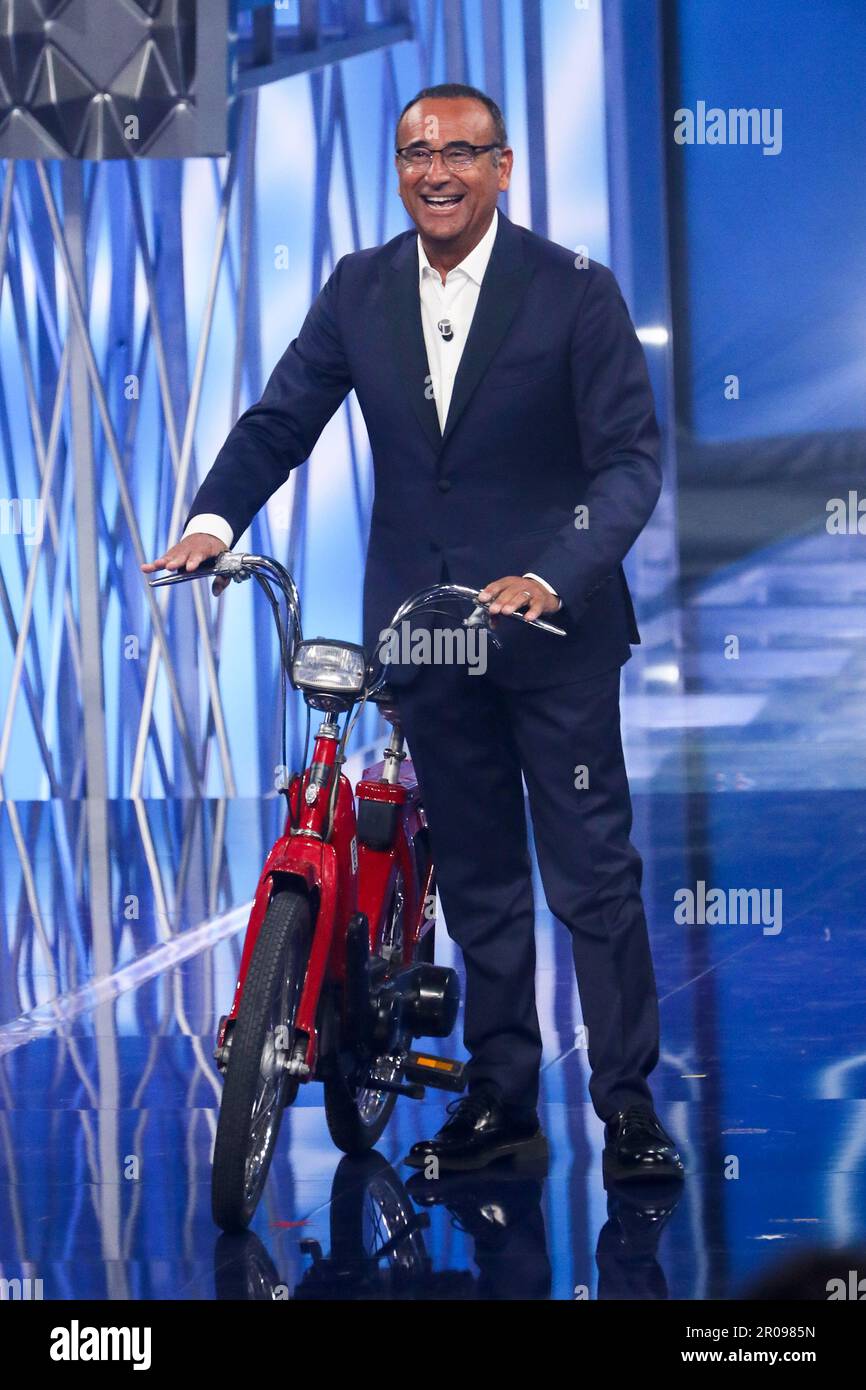 Rome, Rai ex Dear studios, TV show "The best years". In the photo ...