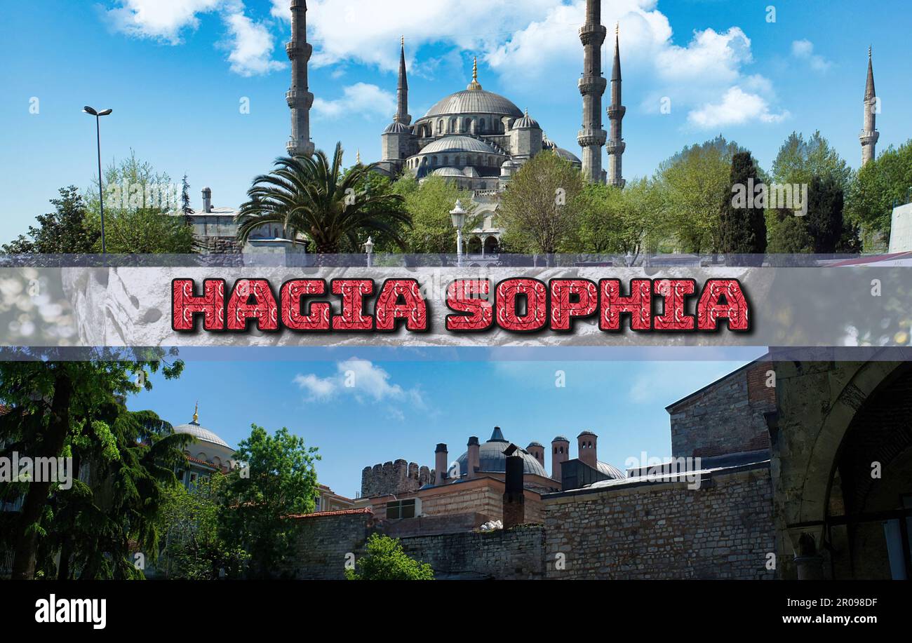 Hagia Sophia, for almost 500 years the main mosque in Istanbul (Turkey), Aya Sofia served as a ...