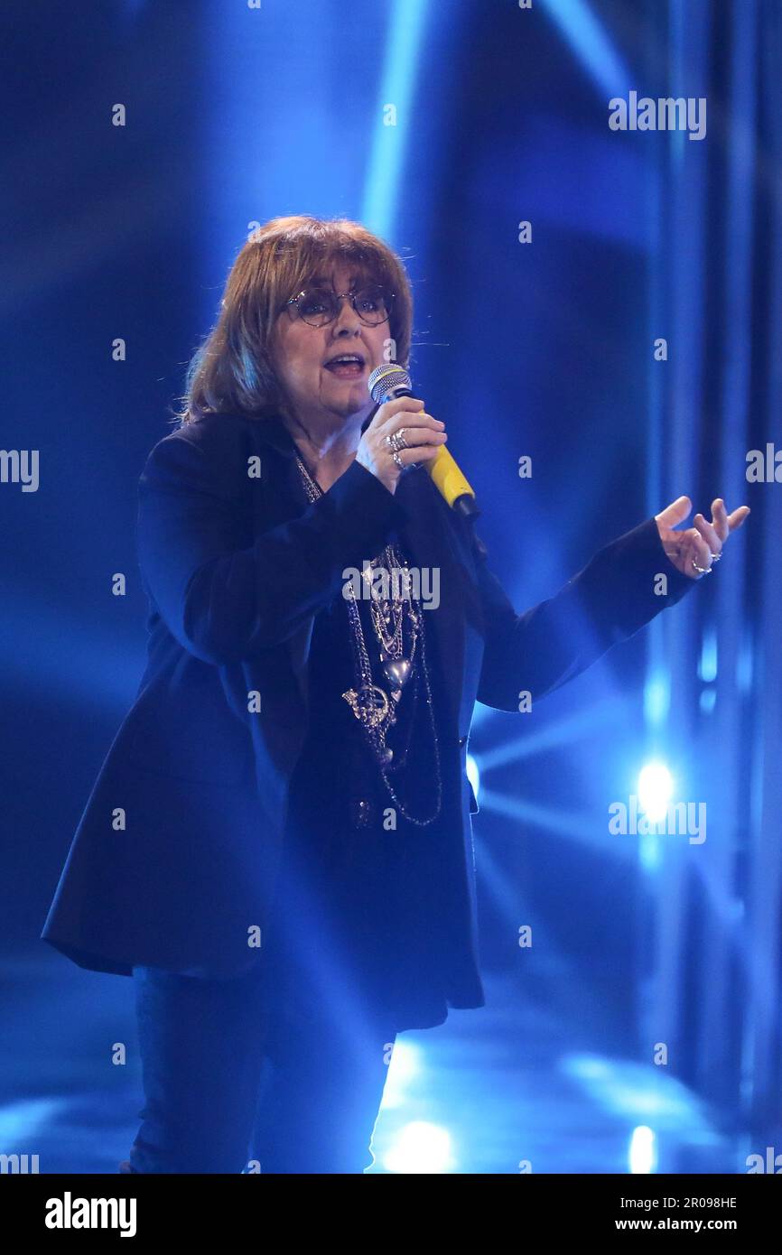 Rome, Italy. 05th May, 2023. Rome, Rai ex Dear studios, TV show "The ...